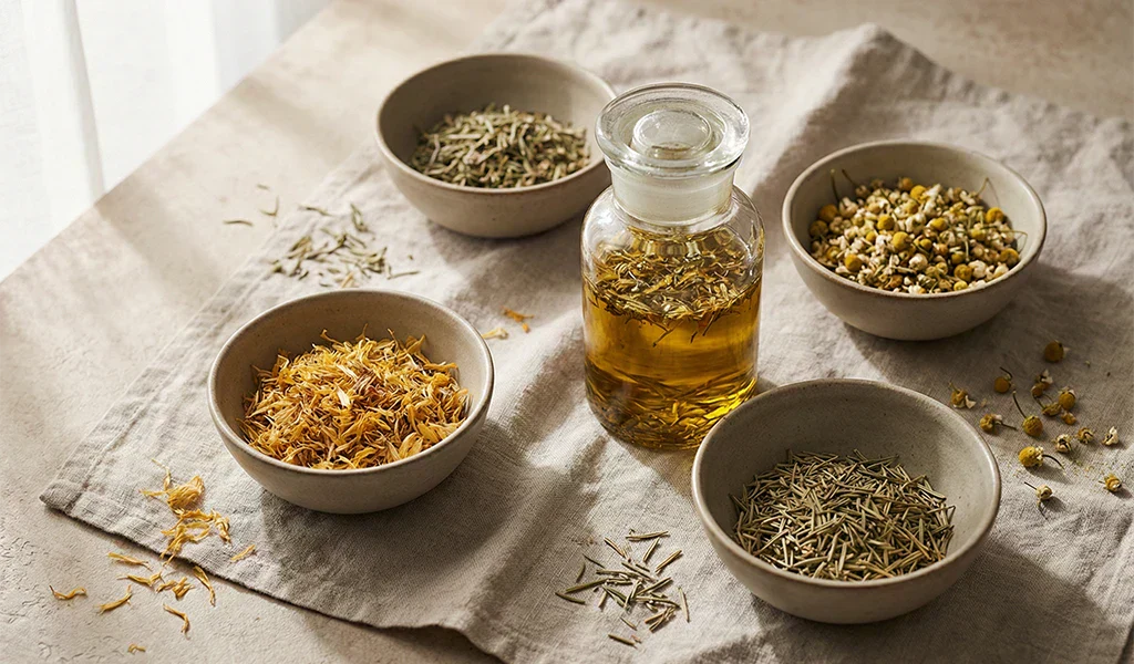 How to Infuse Herbs in Oil at Home (Step-by-Step Guide)